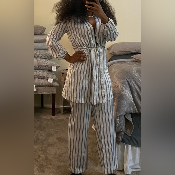 Shimera | Intimates & Sleepwear | Shimera Satin Tie 2piece Lounge ...